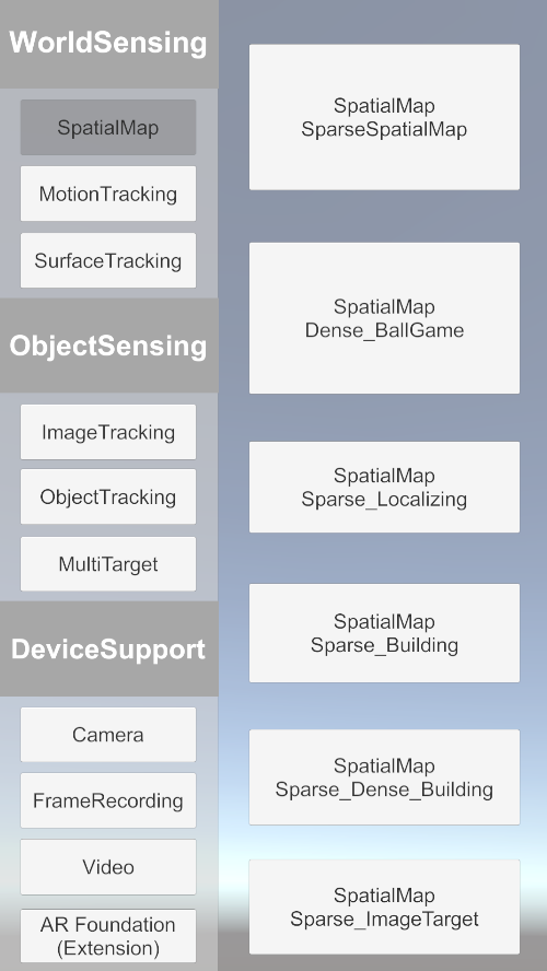 Allsampleslauncher — Easyar Sense Unity Plugin 460 文档 